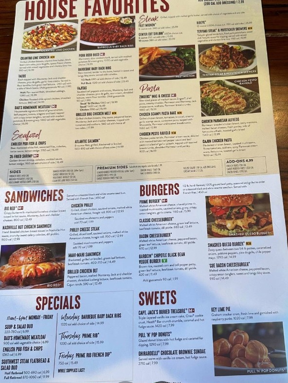 Miller's Ale House Menu | Full Food & Drink Selection at Miller's ...